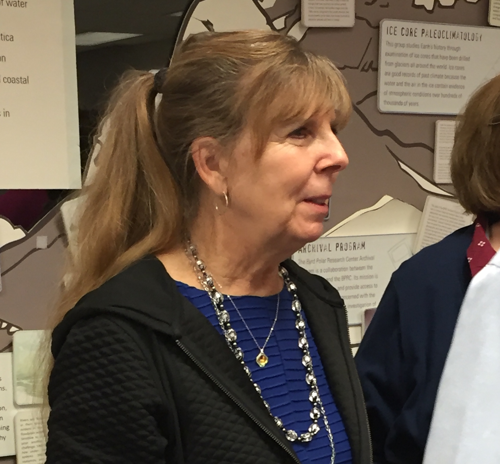 Lynn Everett Retires from Byrd Center, Receives Rae Mercier Award ...