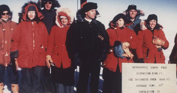 One giant leap for womankind: Women at the South Pole | Byrd Polar and ...