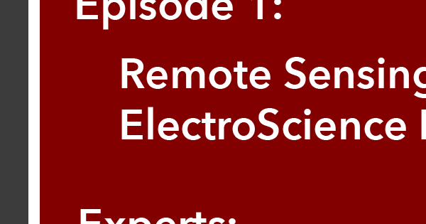NT4OP | Remote Sensing of Water with the ElectroScience Laboratory | Byrd Polar and Climate ...